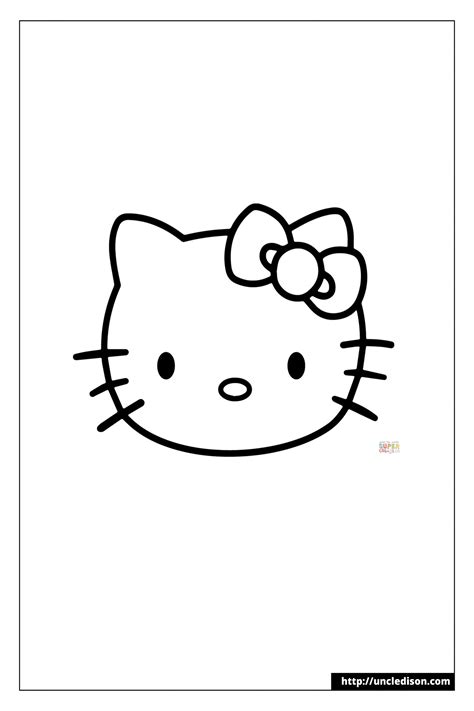 헬로키티 색칠공부 산리오 무료pdf도안