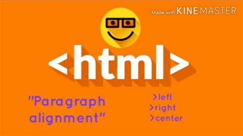 Html Paragraph Aligncenterleftrightjustify🎥 Youtube