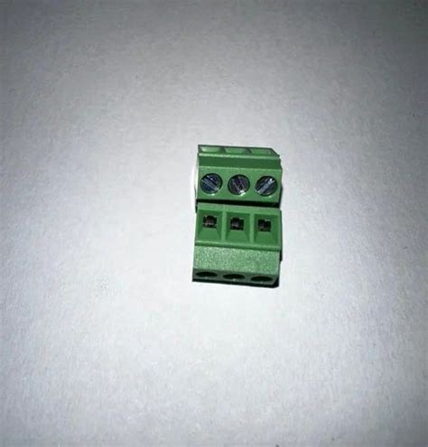 Tw 125 3 5mm 3 Pin Terminal Block Connector At ₹ 15 Piece Terminal Block Connection In New