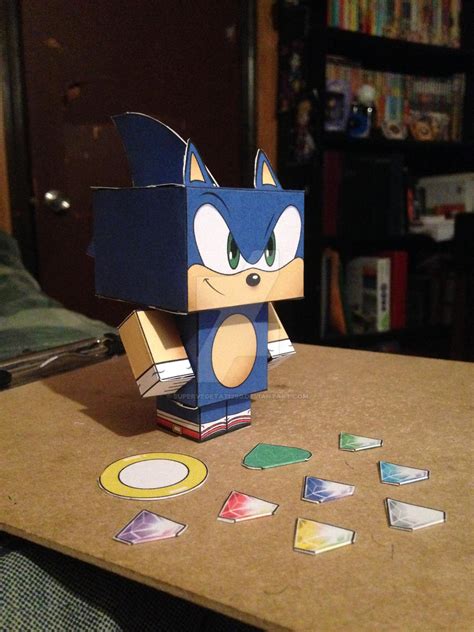 Cubeecraft Sonic Papercraft