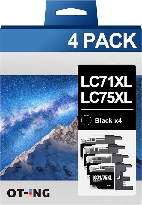 Amazon Com Compatible Ink Cartridge Replacement For Brother LC XL LC XL LC XL LC XL Use
