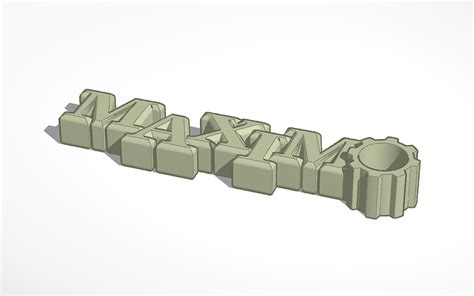 3d Design Maximo Tinkercad