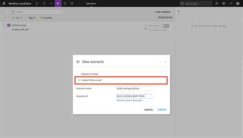 How To Build Missing Partitions With A Scenario Dataiku Knowledge Base
