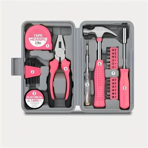Pink Screwdriver Set Upgraded Small Precision Screwdriver Kit In With Case Repairing Tool