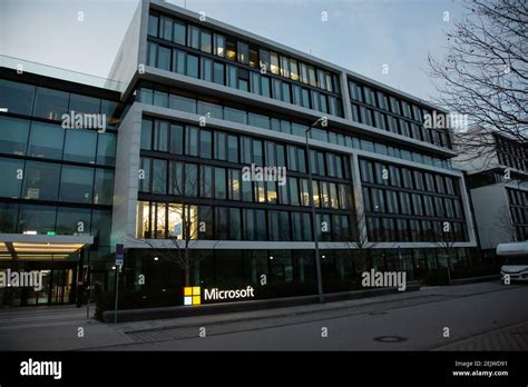 The German Headquarters Of Microsoft In Munich Microsoft Is The Second Largest Market