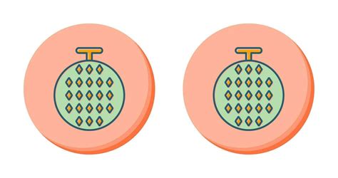 Melon Vector Icon 28737241 Vector Art At Vecteezy