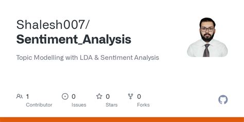 Github Shalesh Sentiment Analysis Topic Modelling With Lda Sentiment Analysis