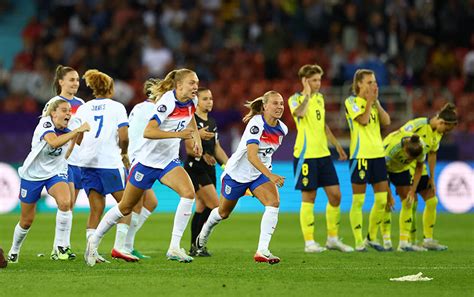 အင်္ဂလန်အမျိုးသမီးအသင်း ဆွီဒင်ကို နိုင်ပြီး ယူရိုဆီမီးဖိုင်နယ်တက်