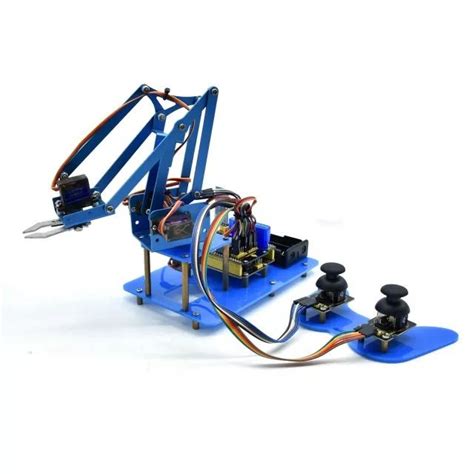 Kit Bras Mécanique 4dof 2 Pour Arduino Robotisâmes