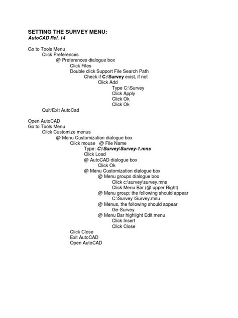 Ge Survey Installation Pdf