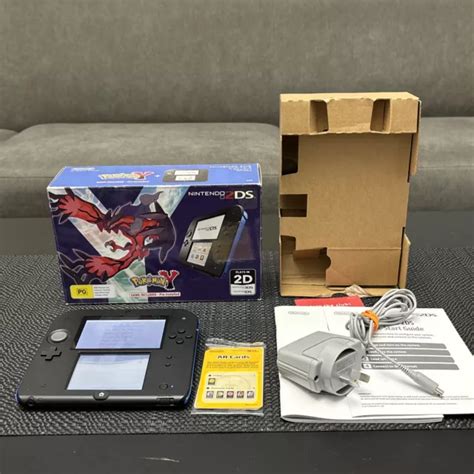 Nintendo 2ds Game Console Pokemon Y Edition Complete Boxed 26900 Picclick Au