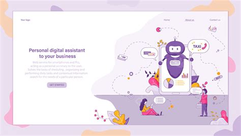 온라인 채팅 지원 스마트 챗봇 배너 템플릿 Psd 다운로드 디자인 자료 다운로드