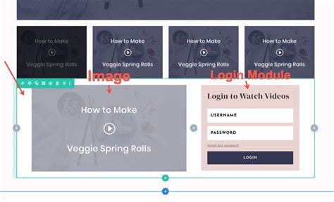 How To Showhide A Video Slider Based On Logged In Status With Divi