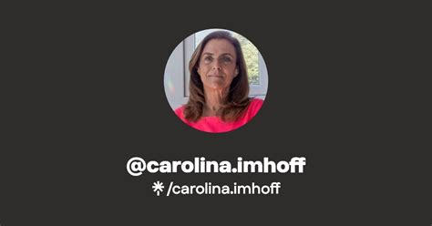 Carolina Imhoff Linktree