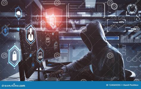 Hacking And Phishing Concept Stock Image Image Of Cyber Exposure 124569255