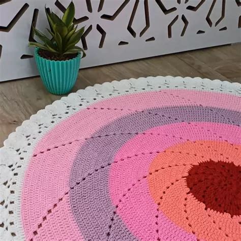 خرید و قیمت پادری گرد کاموایی از غرفه بافت های زیبای من