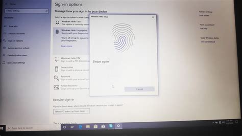 How To Setup Fingerprint In Windows 10 Youtube
