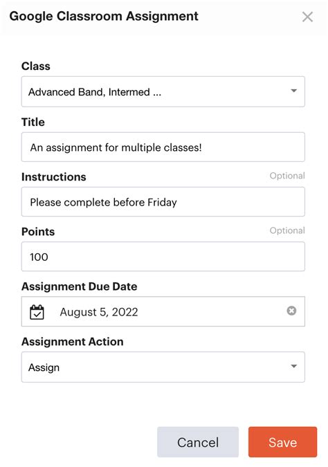 Creating Assignments With Google Classroom Noteflight Support