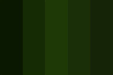 Toxic In Green Color Palette