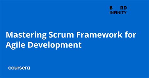 Mastering Scrum Framework For Agile Development Coursera
