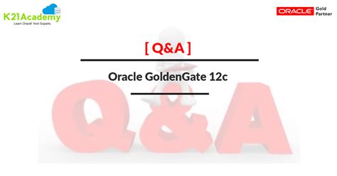 Faqs Oracle Goldengate 12c
