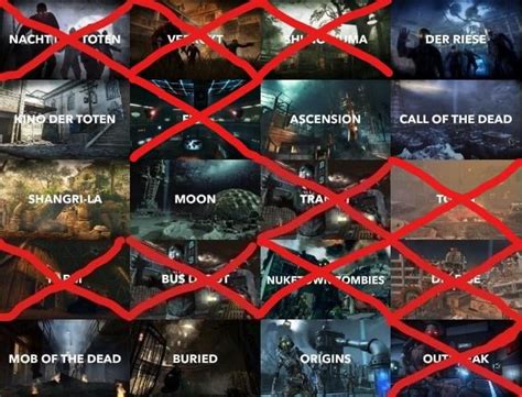Call Of Duty Zombies Elimination Game 17th Round Vote For Your Two Least Favorite Zombies