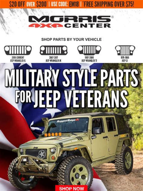 Morris 4x4 Center Outfit Your Jeep With Military Style Parts Milled