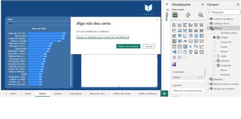 Bug Não Consigo Criar Um Visual De Mapa Mesmo Após Fazer Toda A