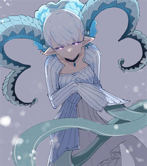 Tiamat Larva Tiamat And Larva Tiamat Fate And More Drawn By Citron Citron Danbooru