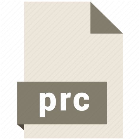 Document Ebook File Format Prc Icon Download On Iconfinder