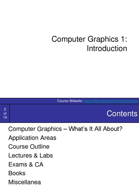 Graphics1 Introduction Pdf Computer Graphics 3 D Computer Graphics