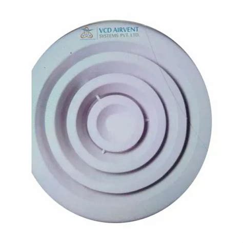 Powder Coated Round Ceiling Diffuser At 525 Square Feet In Vasai ID 21813884030
