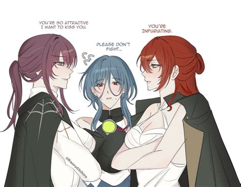 Kafka Himeko And Natasha Honkai And 1 More Drawn By Kaoruchihiro Danbooru