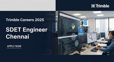 Trimble Hiring Sdet Engineer For Chennai Location