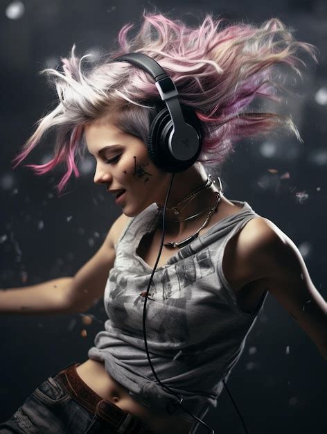Premium Ai Image Retro Wave Portrait Premium Ai Image Retro Wave Portrait