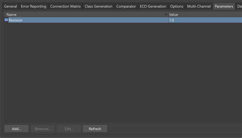 Why Cant I Edit This Value I Can Add Another Revision Parameter That