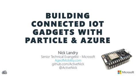 Prototyping Embedded Devicesinternet Of Things Pdf