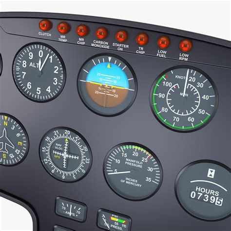 Artstation Aircraft Instrument Panel V 1 Resources