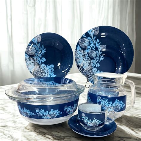 Dinner Set Glassware Luminarc 71pc Fancy Crockery