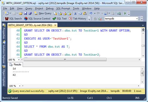 WITH GRANT OPTION How To Delegate Your Permission Management Sqlity Net