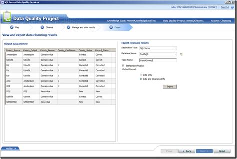 Sql Server 2012 Data Quality Services