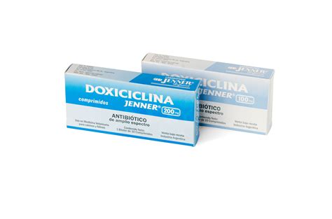 Doxiciclina Jenn 200 Mg X 10 Comp Distribuidora Cto