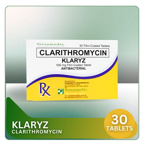 Terramedic Inc Klaryz Clarithromycin
