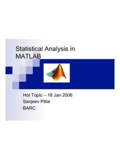 Statistical Analysis In MATLAB Statistical Analysis In Matlab Pdf PDF PRO
