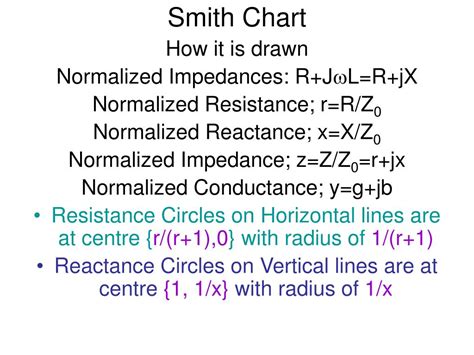 Ppt Smith Chart Powerpoint Presentation Free Download Id3431414