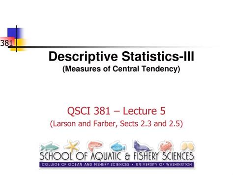 Ppt Descriptive Statistics Iii Measures Of Central Tendency Powerpoint Presentation Id 5184293