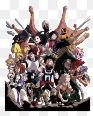 Bnha Mha Boku No Hero Academia My Circle Mina Ashido Pngmy Hero