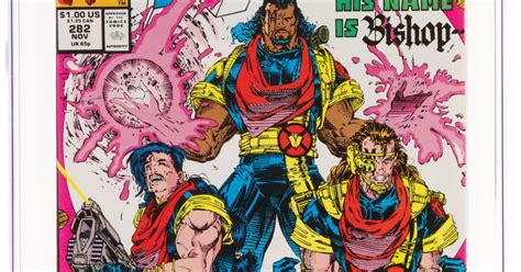 First Bishop Appearance In Uncanny X Men 282 Cgc 98 At Auction