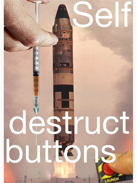Self Destruct Buttons Photographic Print By Synastone Redbubble
