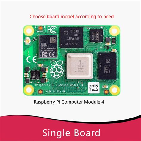 Официальный Raspberry Pi Cm4 с 4 ГБ оперативной памяти и Emmc Wifi Интерактивная игрушка